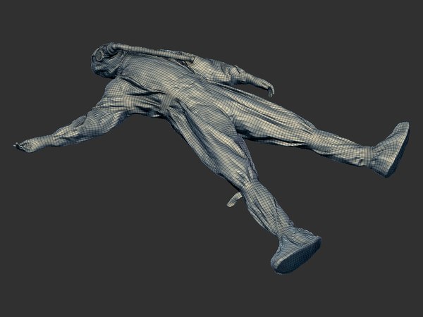 3D dead soldiers chemical attack model - TurboSquid 1520609