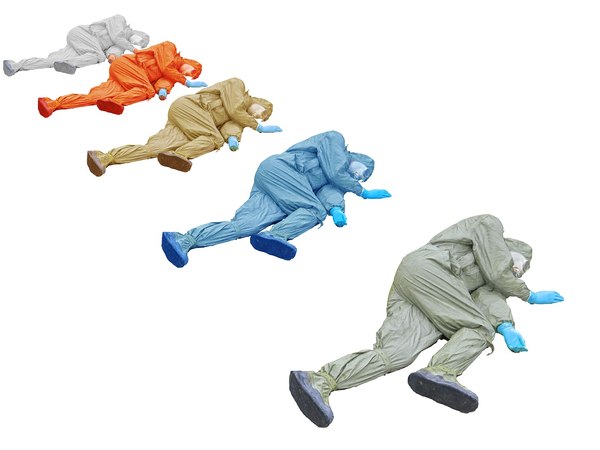 3D dead soldiers chemical attack model - TurboSquid 1520609