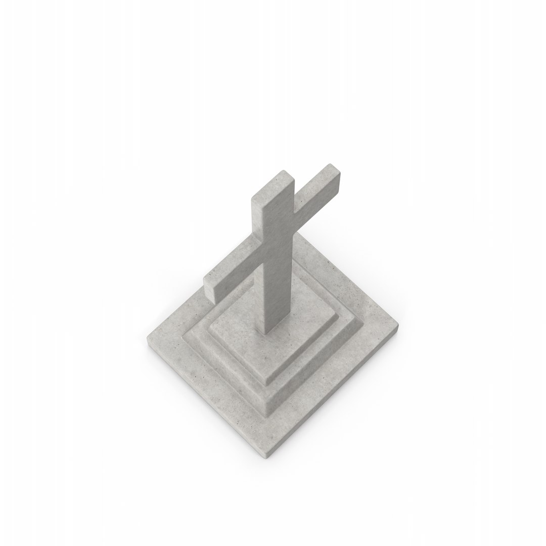 Gravestone Model - TurboSquid 1959730