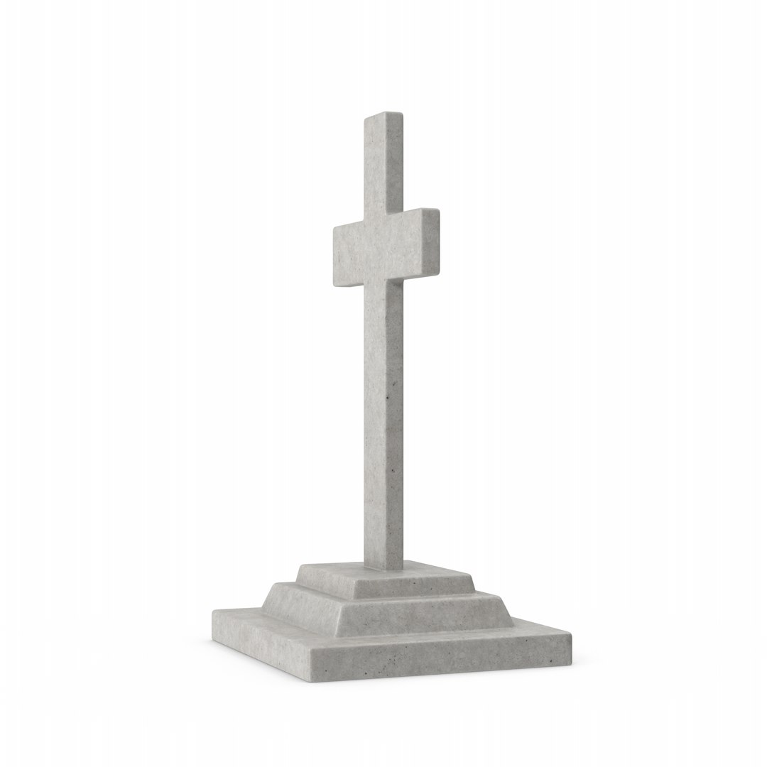 Gravestone Model - TurboSquid 1959730