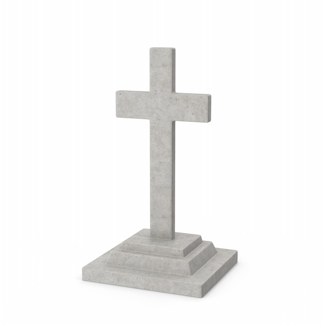 Gravestone Model - TurboSquid 1959730