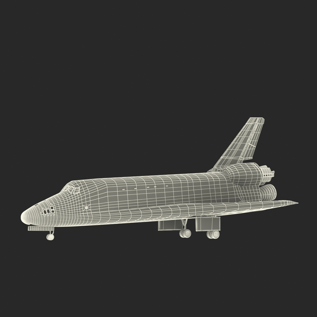 3d Model Of Space Shuttle Discovery