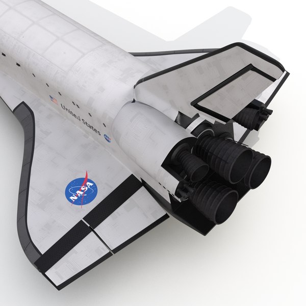 3d model of space shuttle discovery