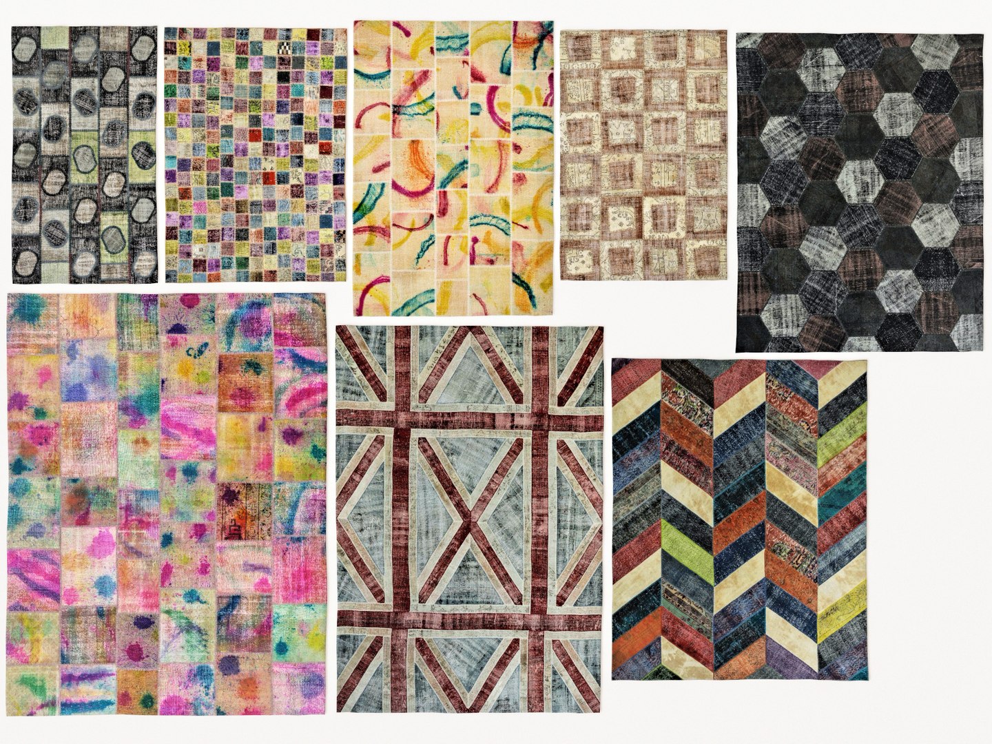 Old Patchworks 3D Model - TurboSquid 1220528