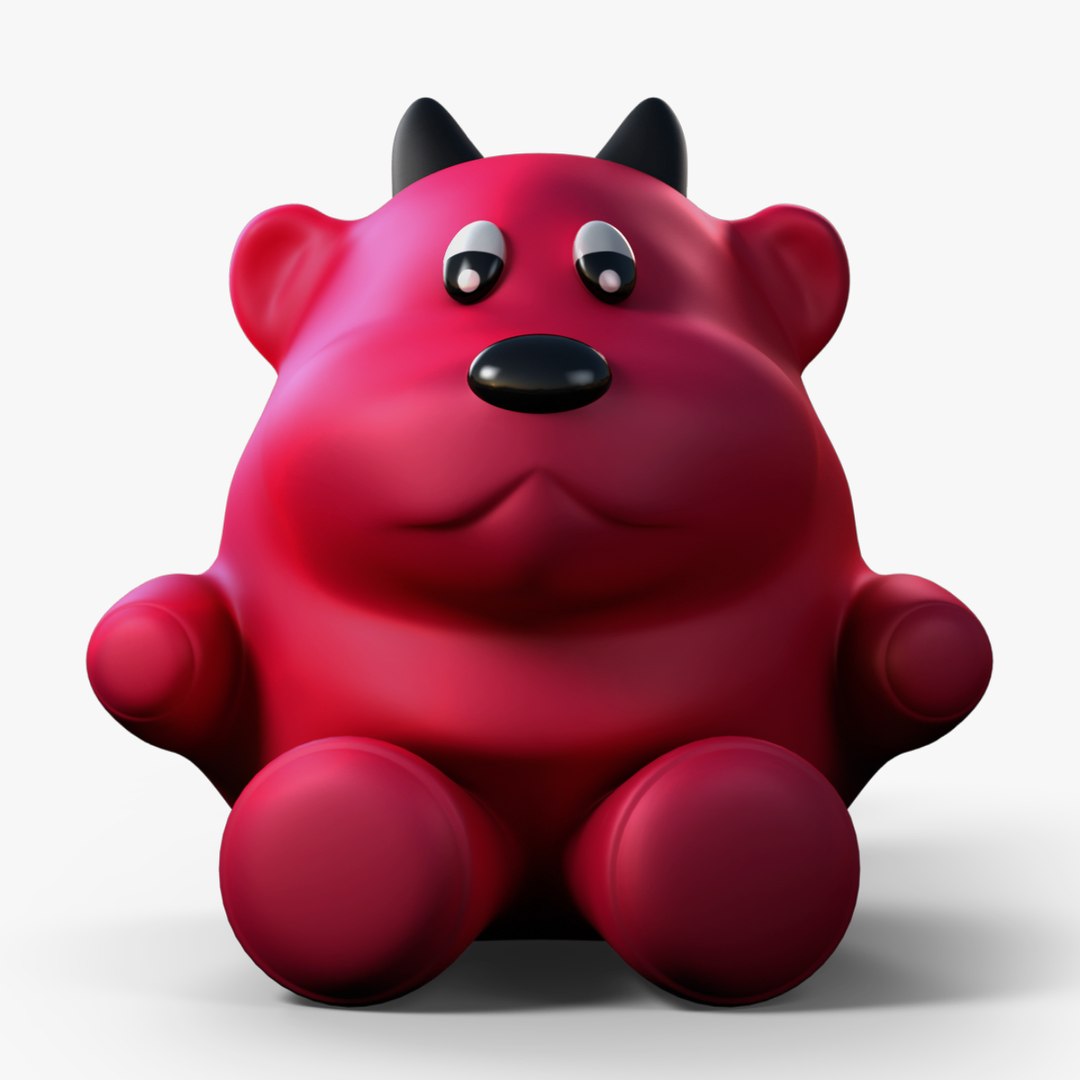 3D Cartoon Devil Character - TurboSquid 2102576