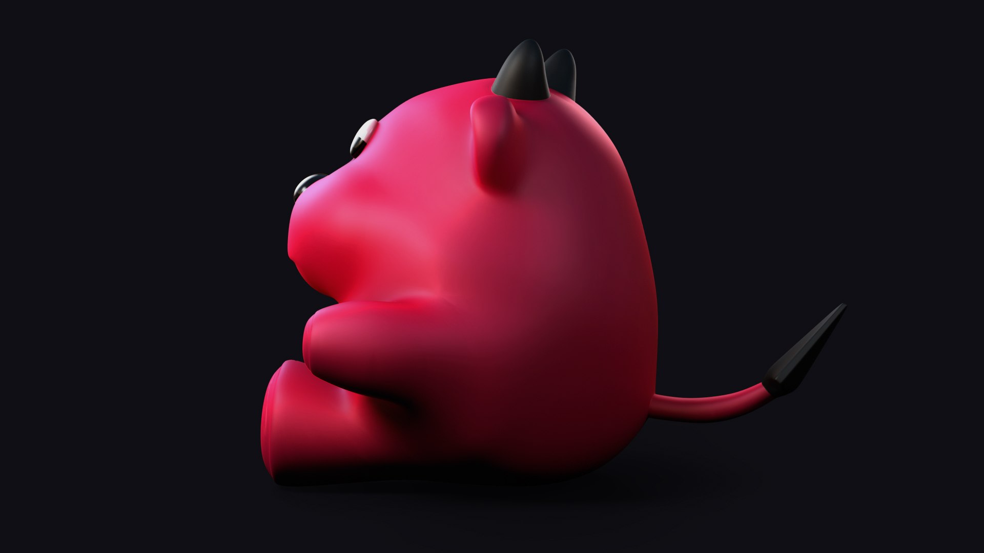 3D Cartoon Devil Character - TurboSquid 2102576