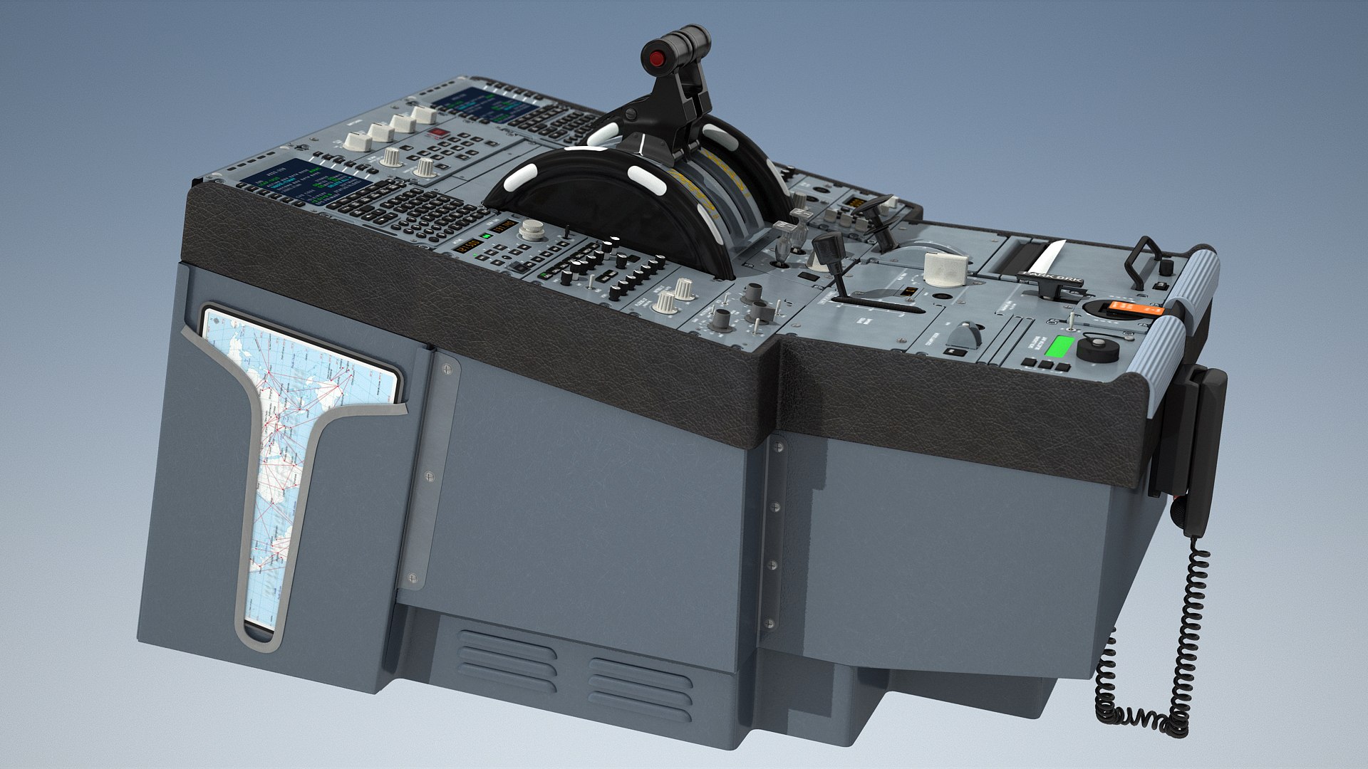 A319 A320 A321 Pedestal Model - TurboSquid 2217372