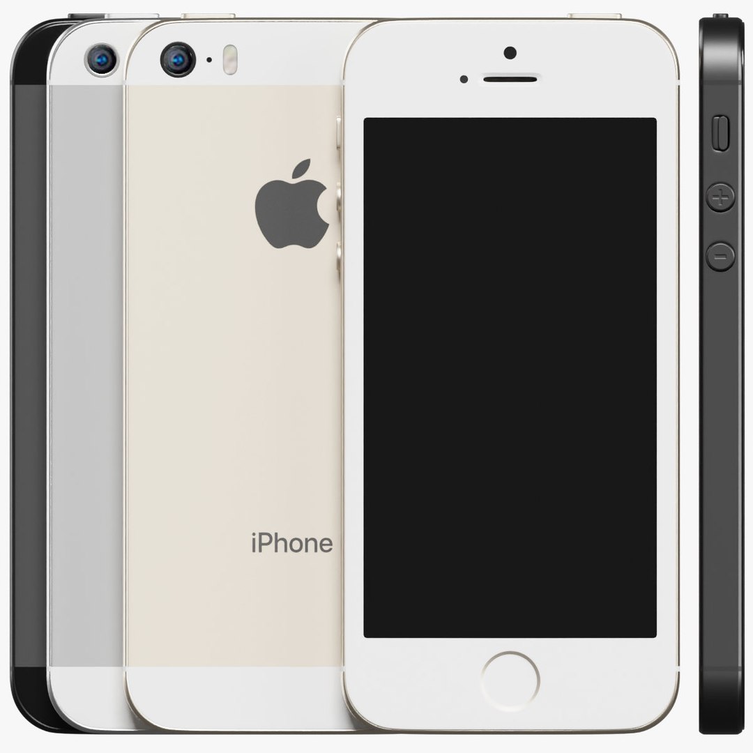IPhone 5s All Colors Smartphone 3D - TurboSquid 2079865