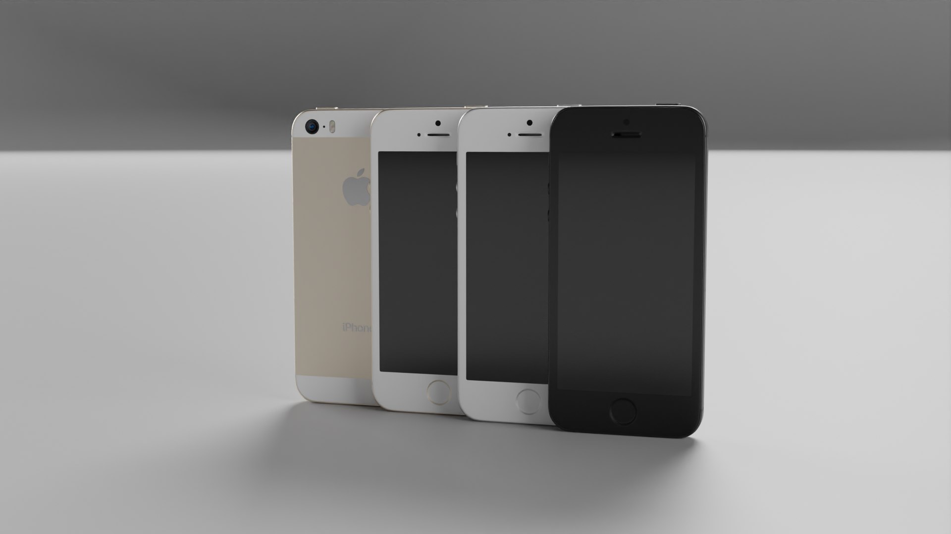 IPhone 5s All Colors Smartphone 3D - TurboSquid 2079865