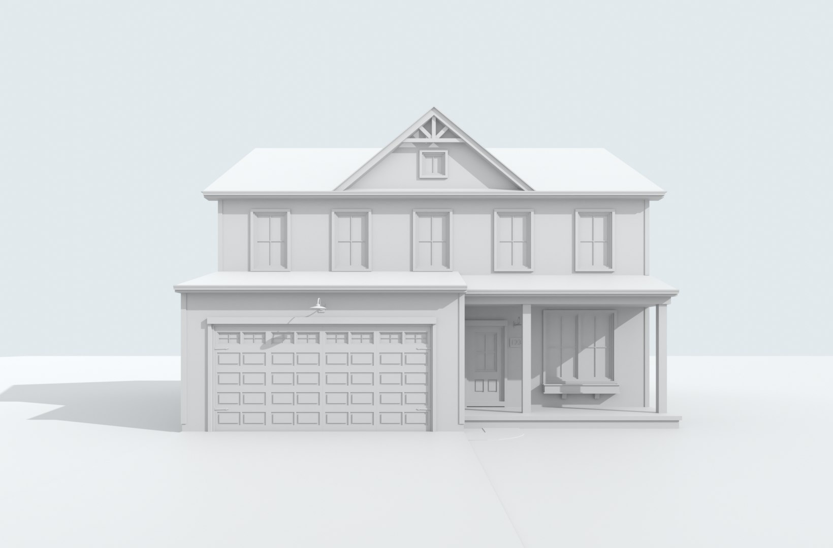 3D House Real Estate Model - TurboSquid 1581568