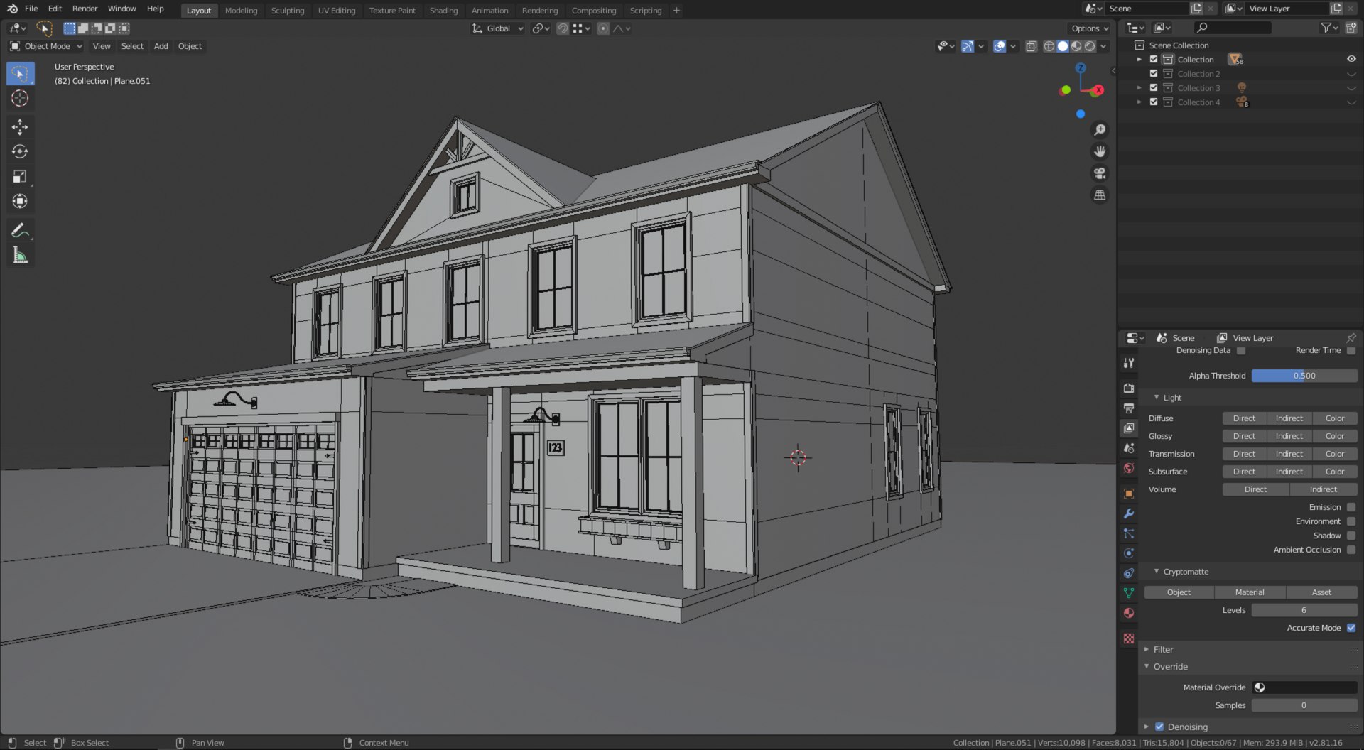 3D House Real Estate Model - TurboSquid 1581568