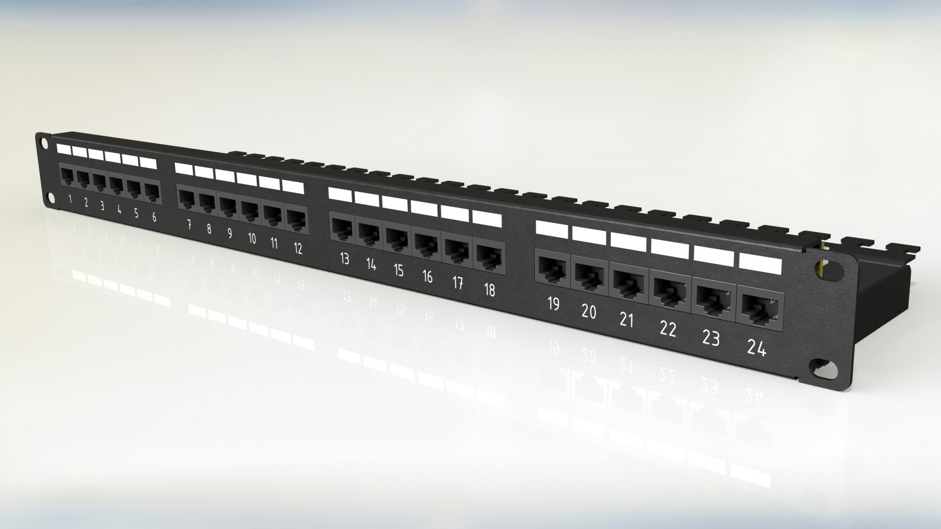 Patch Panel 3D - TurboSquid 1642463