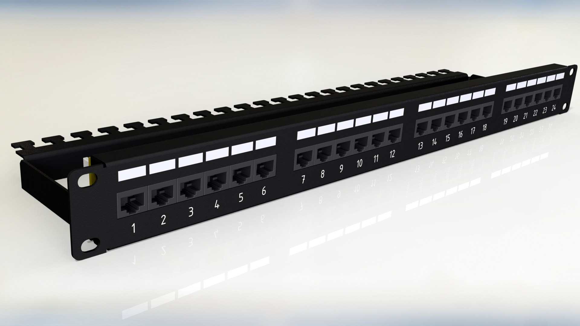 Patch Panel 3D - TurboSquid 1642463