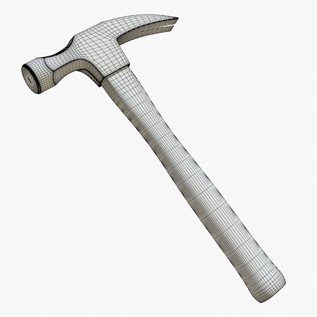 3d model hammer