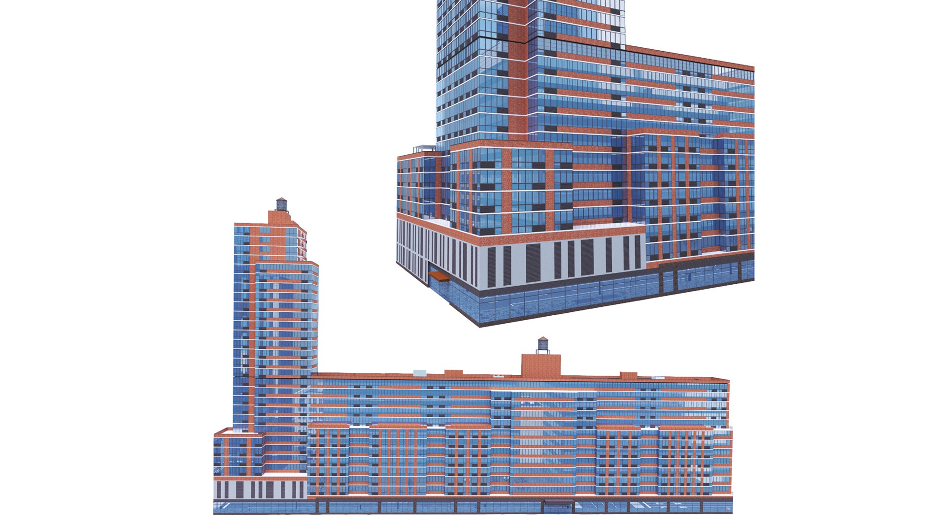 3D Ava High Line Building - TurboSquid 1822430