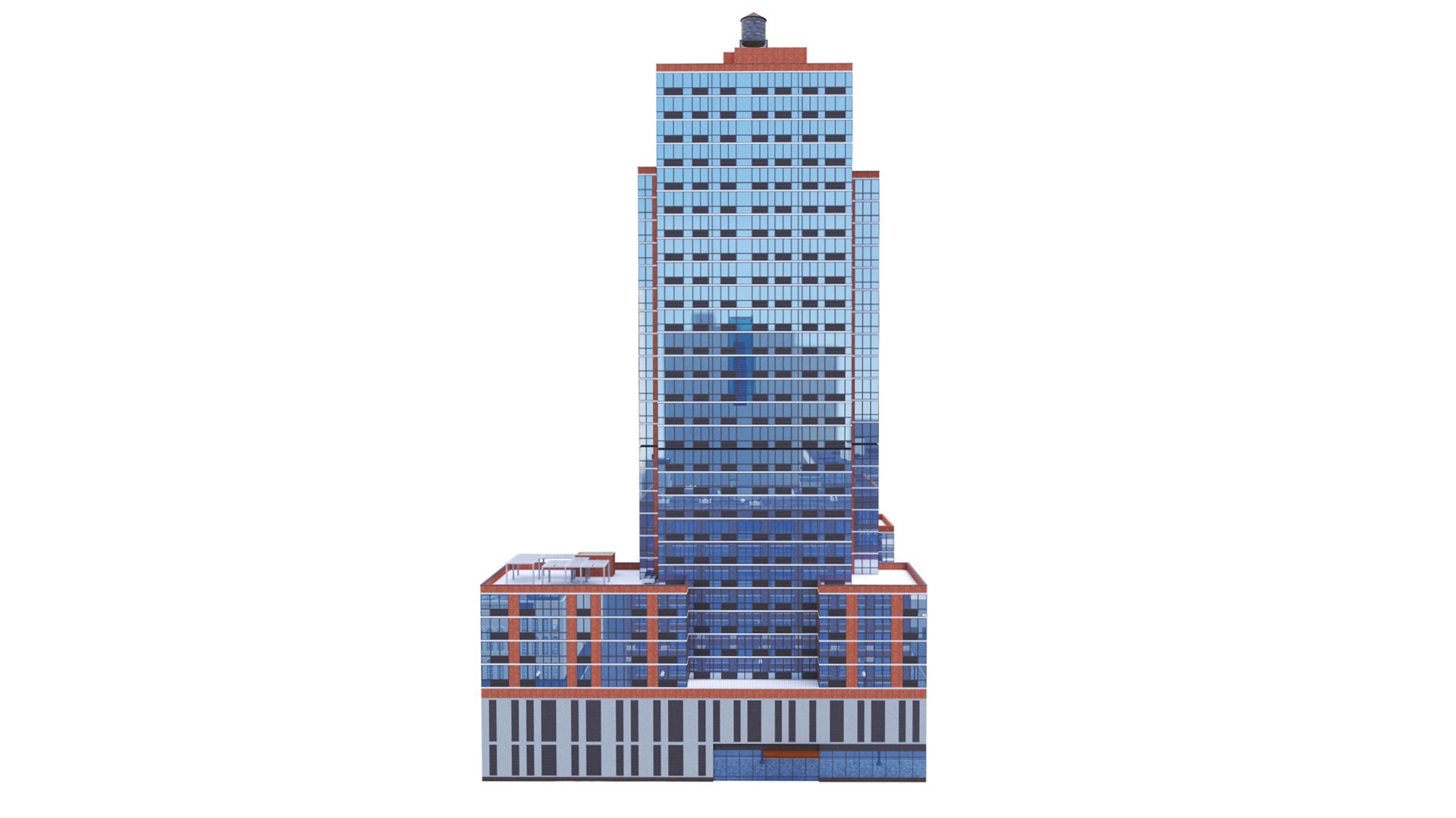 3D Ava High Line Building - TurboSquid 1822430