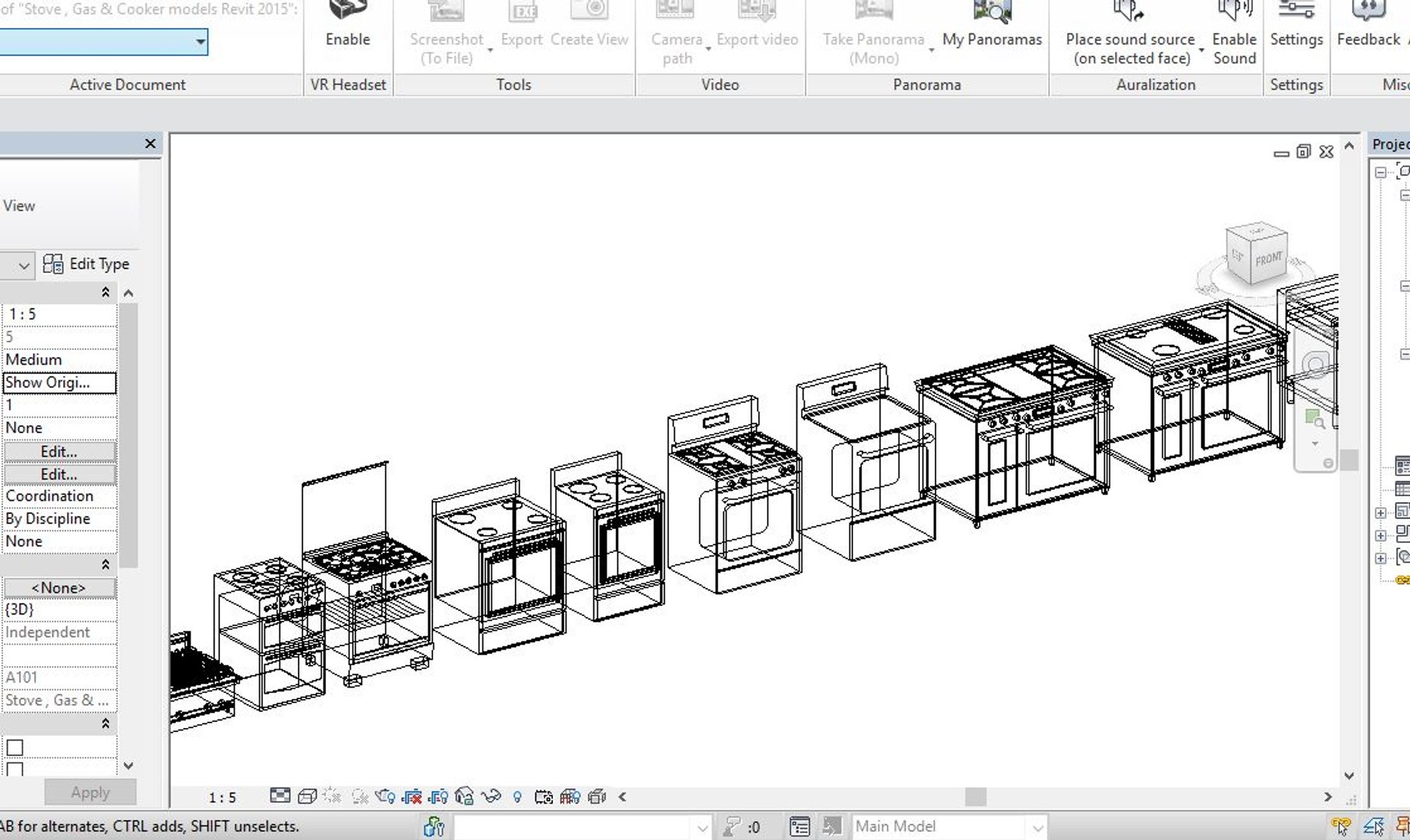 Revit 2015 29 stove 3D model - TurboSquid 1290737