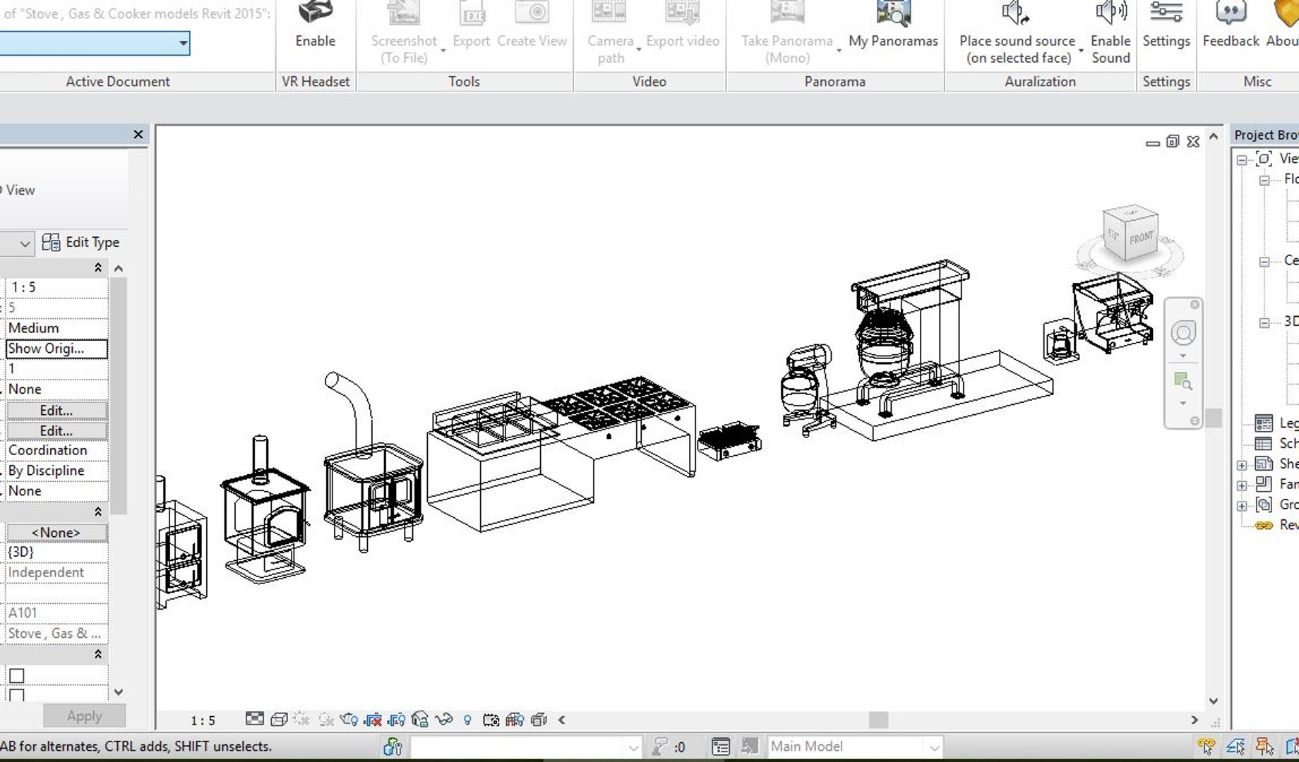Revit 2015 29 stove 3D model - TurboSquid 1290737