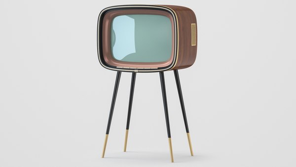 modelo 3d Televisor retro 02 - TurboSquid 1995875