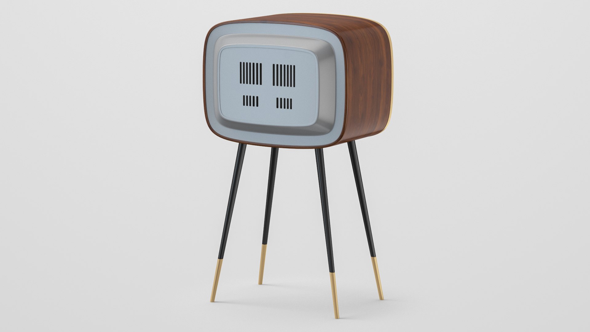 3D Retro TV 02 Model - TurboSquid 1995875