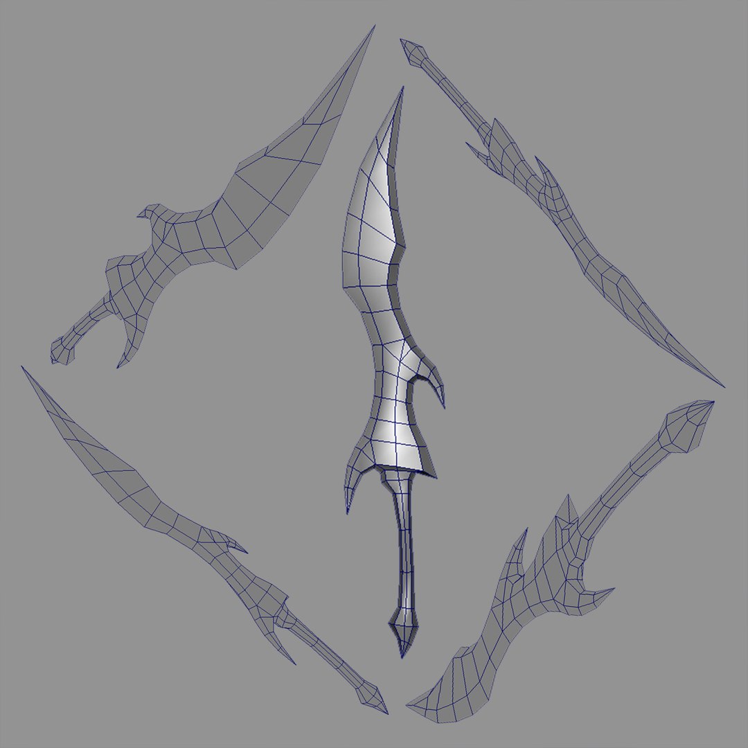 Sword Hand-painted 3D Model - TurboSquid 1473730