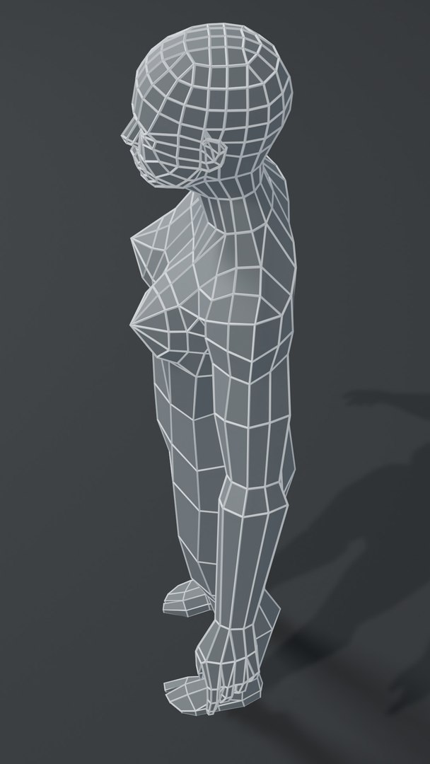 3D Superhero Muscular Female Body Model - TurboSquid 1653918