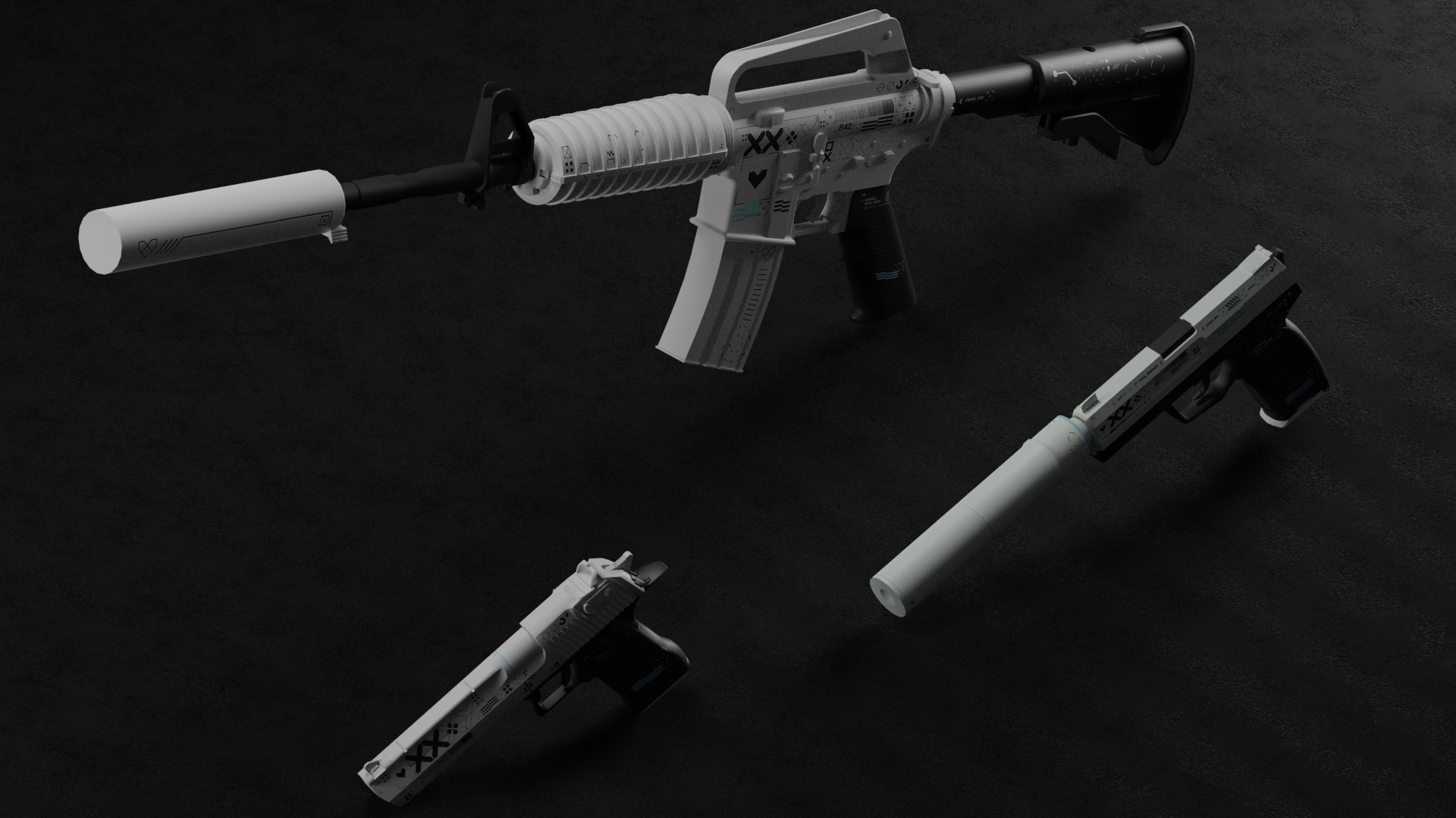 Free CS2 Prinstream Collection 3D Model - TurboSquid 2146467