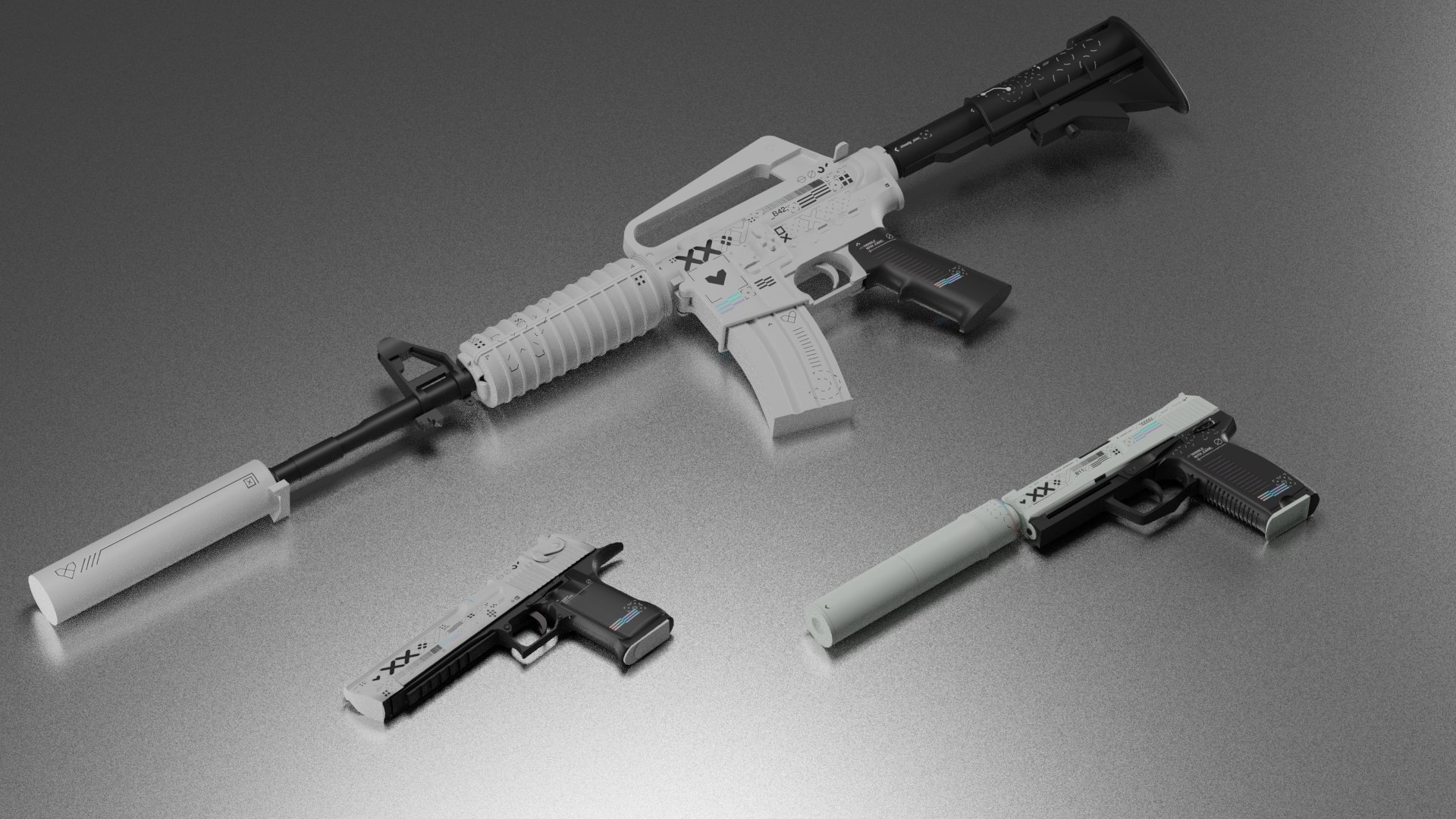 Free CS2 Prinstream Collection 3D Model - TurboSquid 2146467