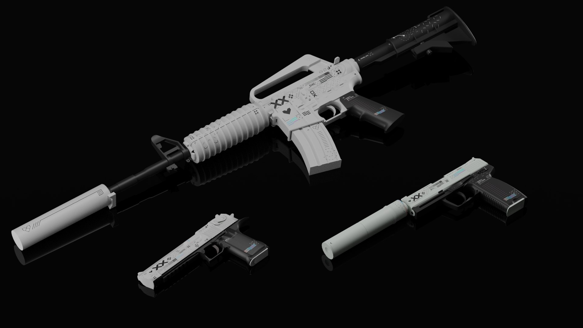 Free CS2 Prinstream Collection 3D Model - TurboSquid 2146467