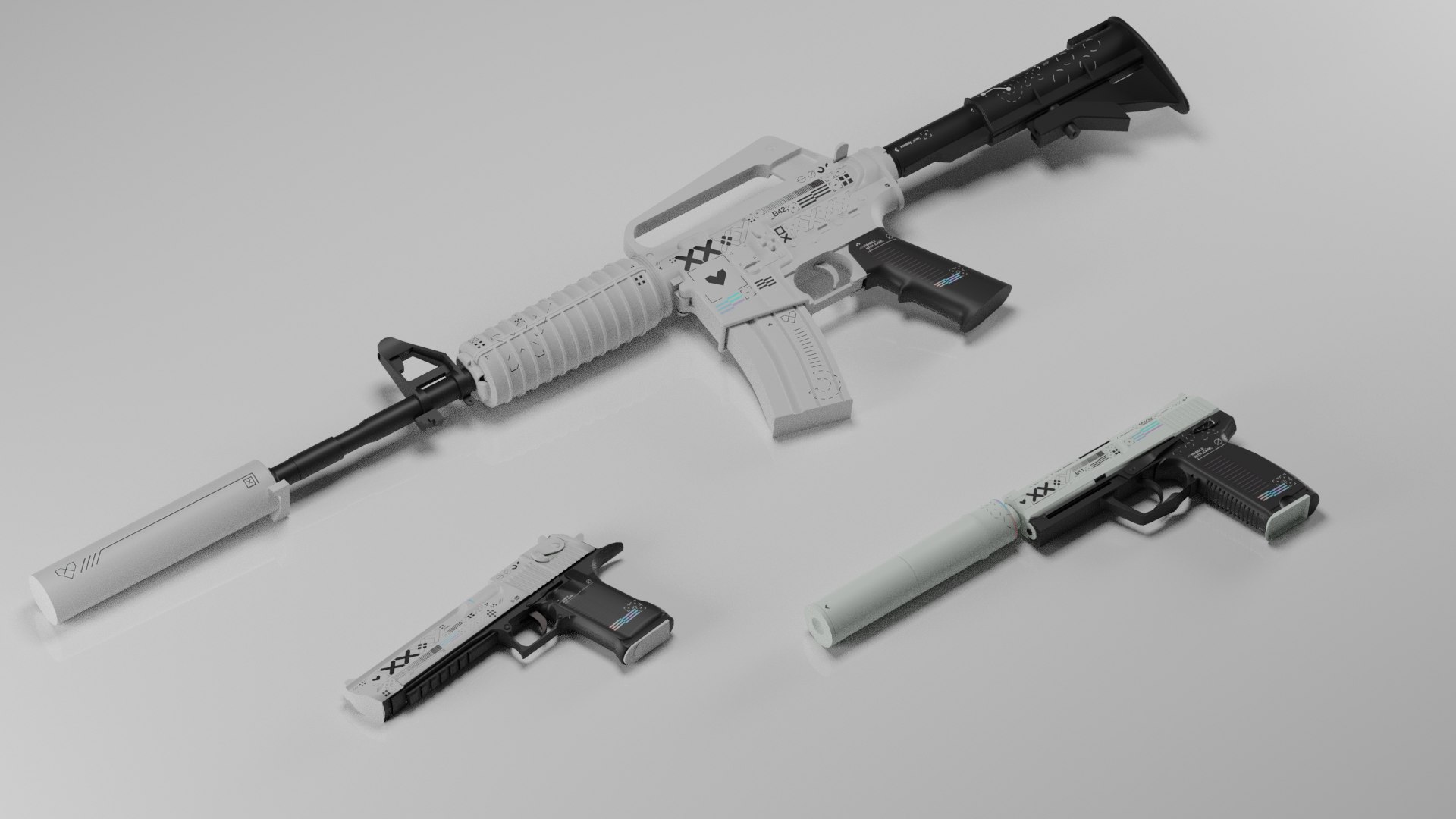 Free CS2 Prinstream Collection 3D Model - TurboSquid 2146467