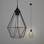 3d hexagonal wire light model