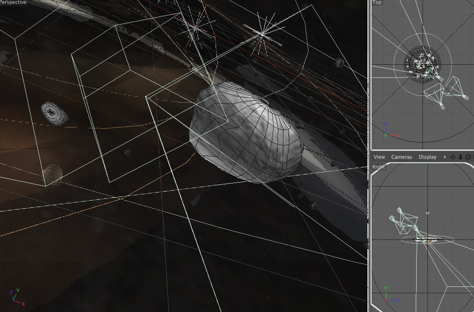 C4d Galaxy Outer Space