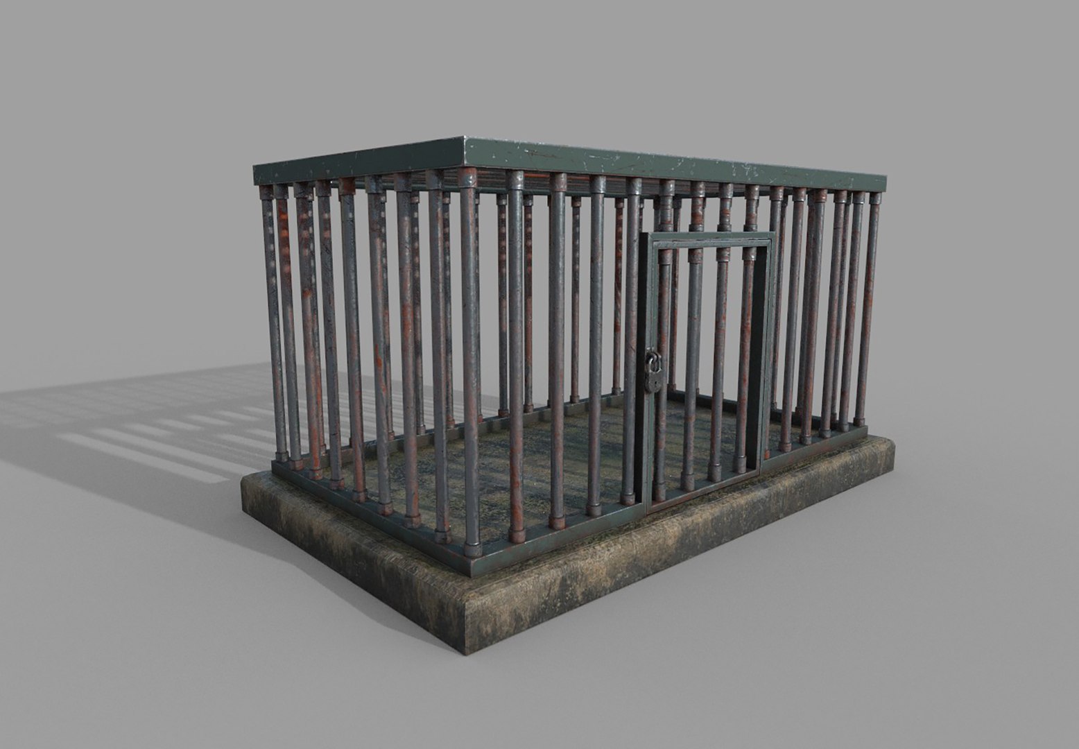 Old Cage Model - TurboSquid 1764779
