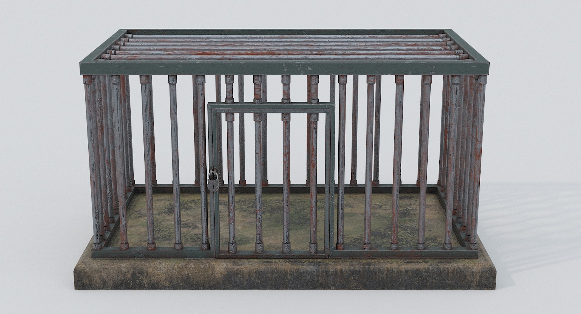 Old Cage Model - TurboSquid 1764779