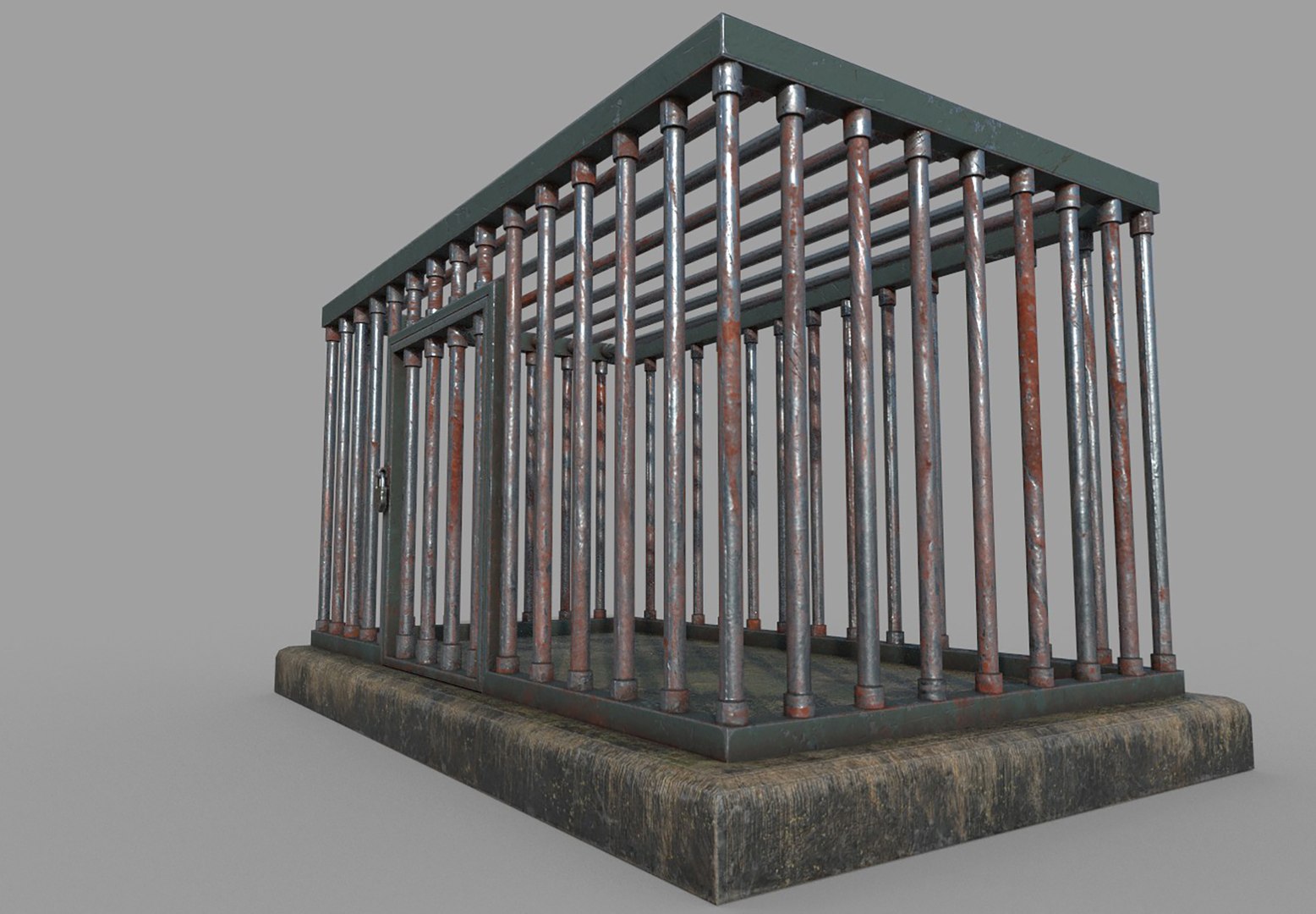 Old Cage Model - TurboSquid 1764779