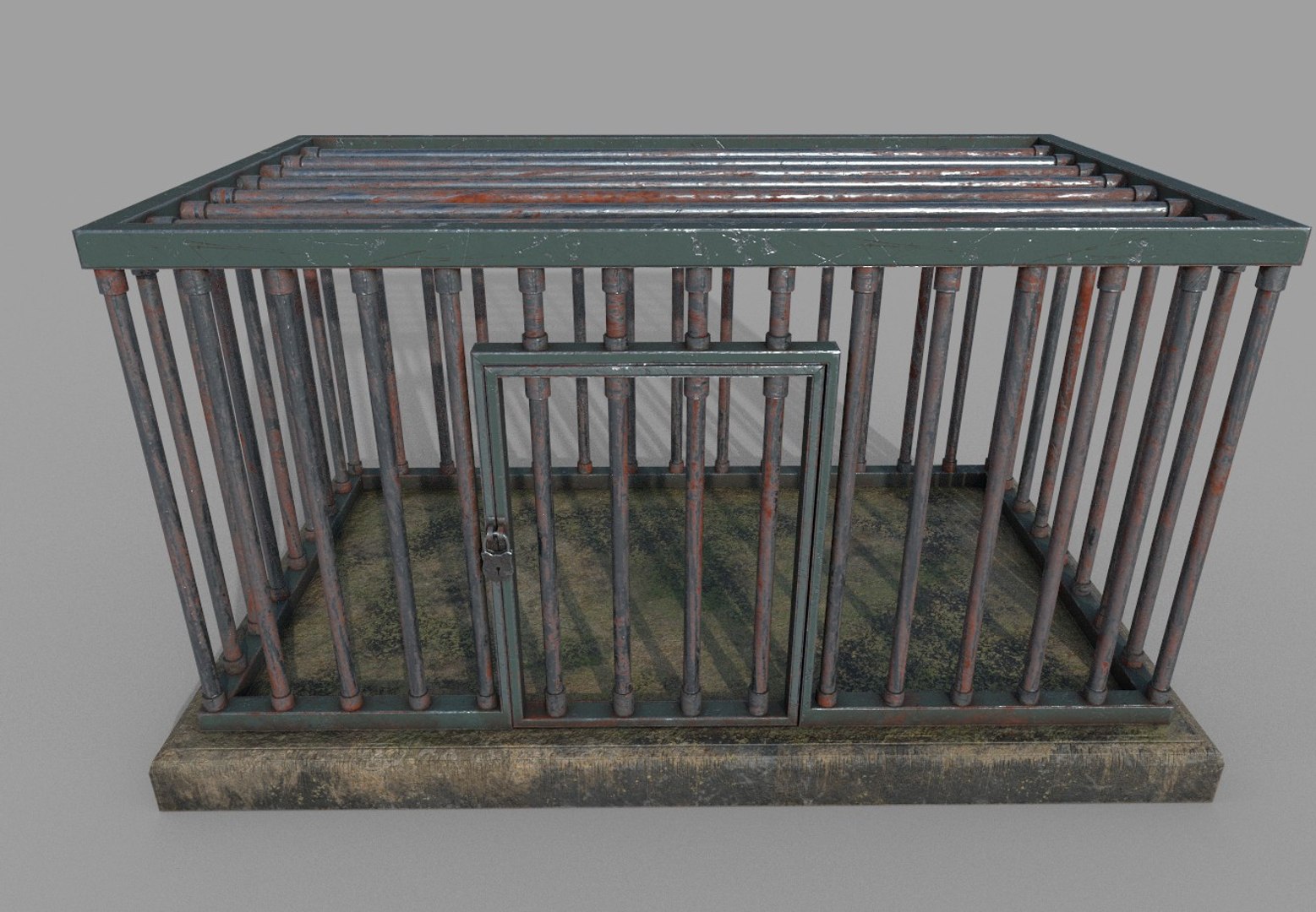 Old Cage Model - TurboSquid 1764779