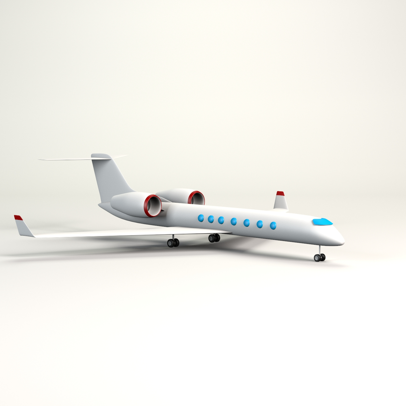 3D cartoon toon jet model | 1145540 | TurboSquid