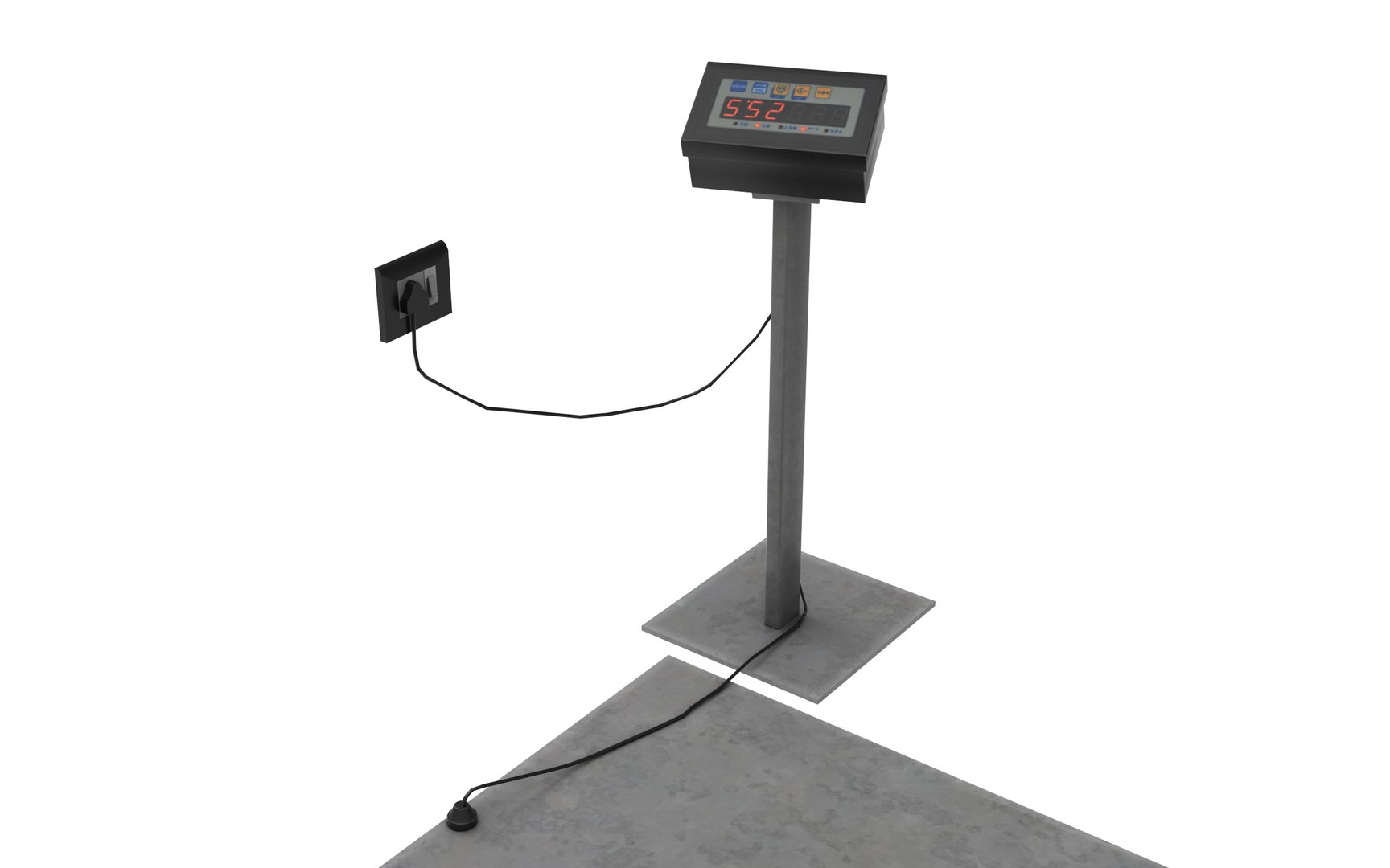 3D Weight Machine - TurboSquid 2128762