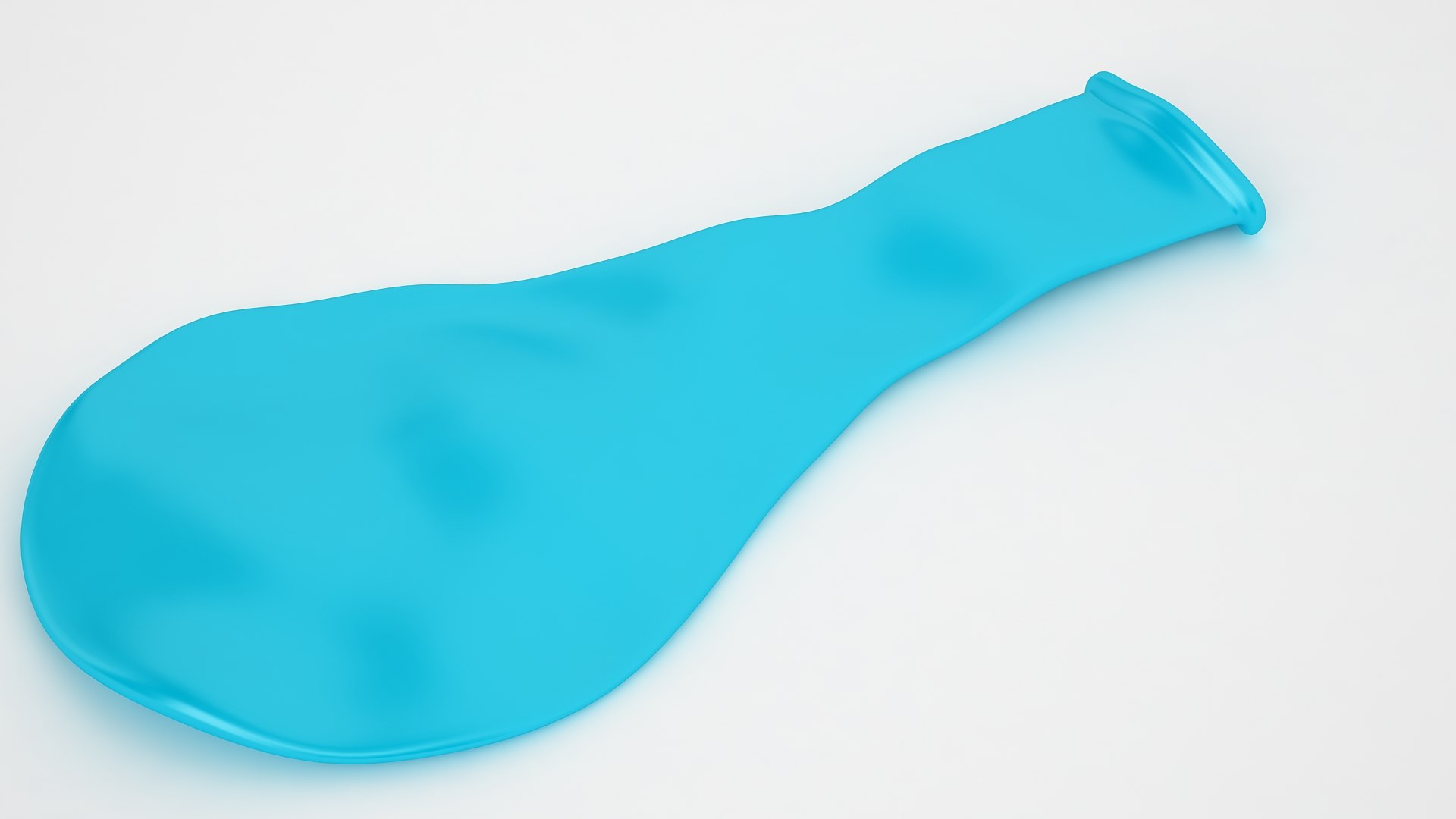 3D flat balloon ball - TurboSquid 1475042