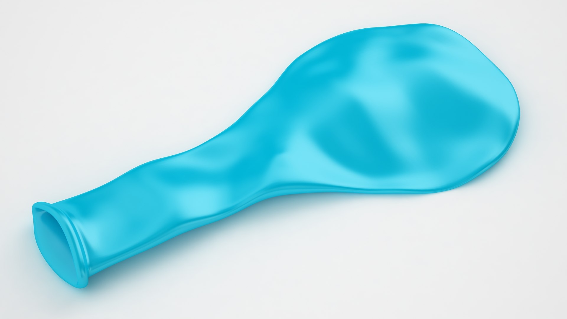 3D flat balloon ball - TurboSquid 1475042