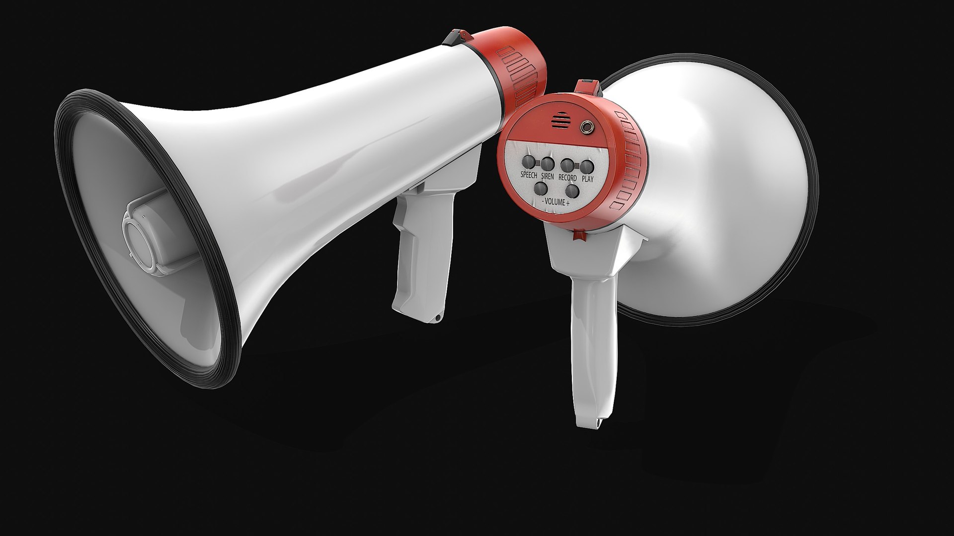 Megaphone 3D - TurboSquid 2214118
