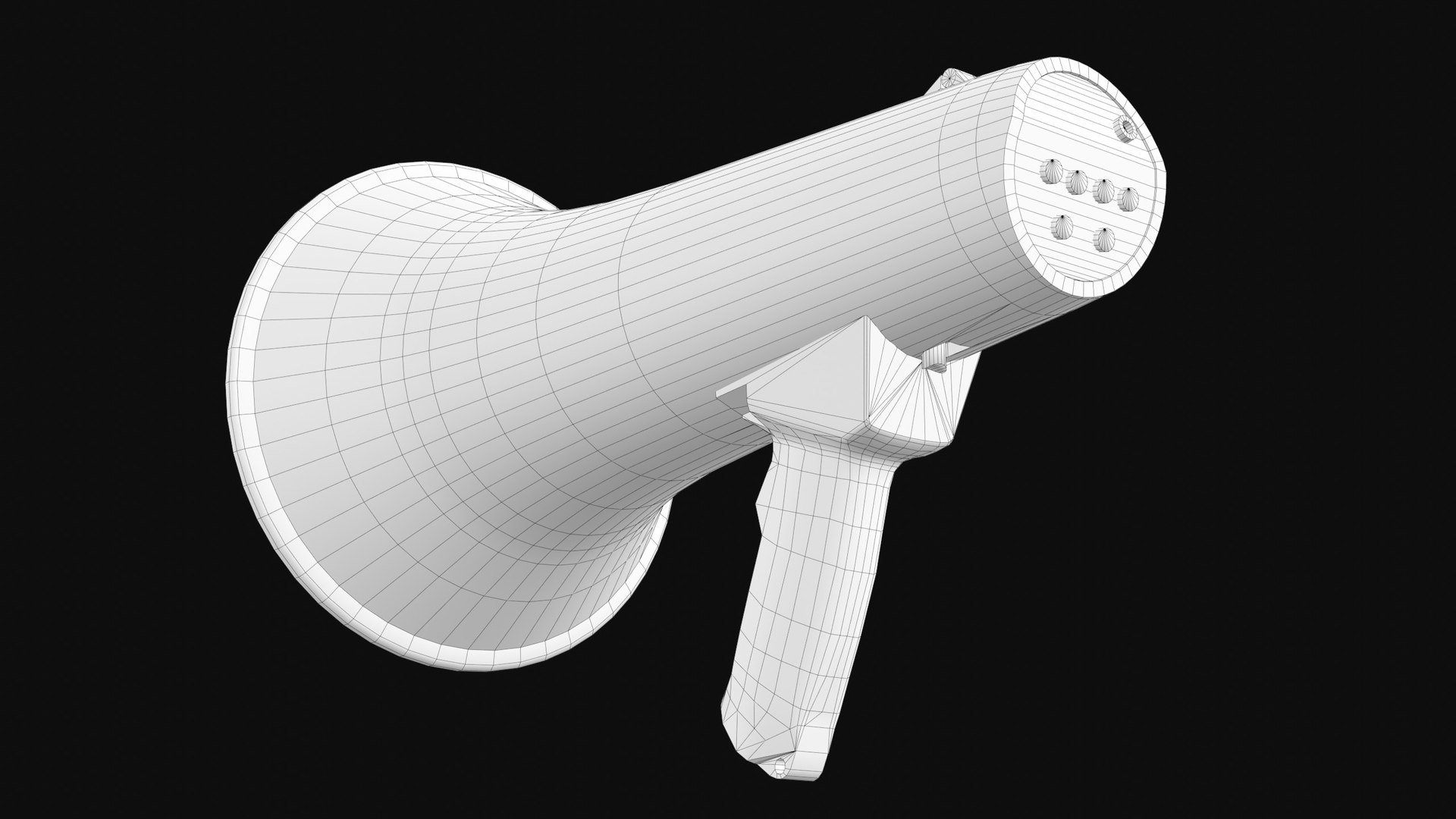 Megaphone 3D - TurboSquid 2214118