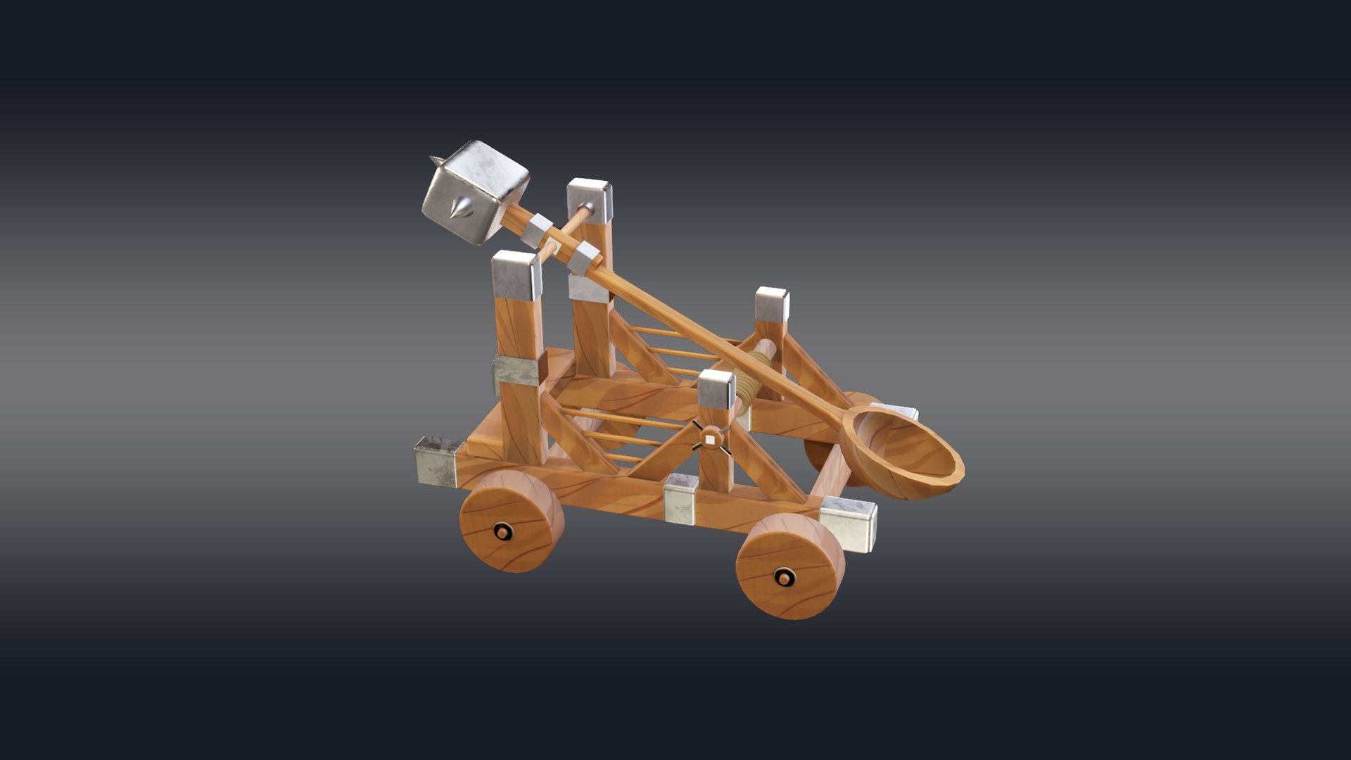 3D Medieval Catapult 3D Model - TurboSquid 2122511