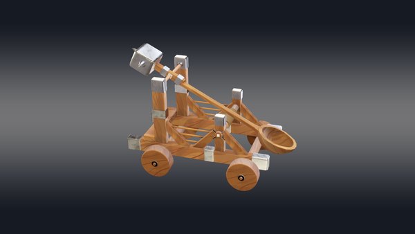 modelo 3d Modelo 3D de catapulta medieval - TurboSquid 2122511