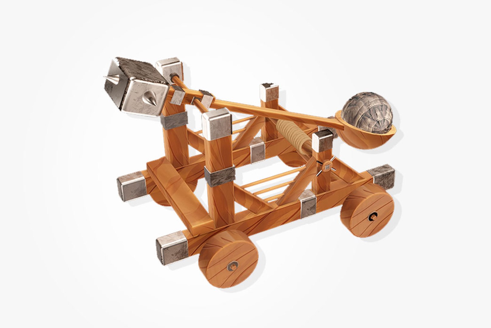 3D Medieval Catapult 3D Model - TurboSquid 2122511