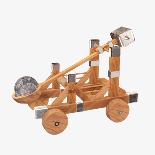 modelo 3d Modelo 3D de catapulta medieval - TurboSquid 2122511