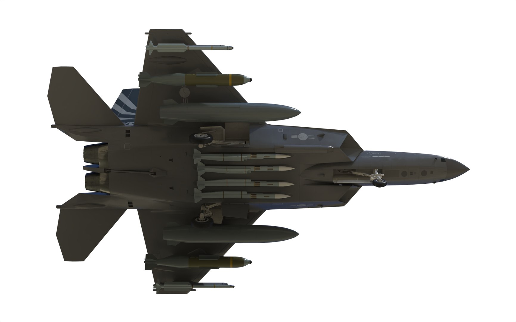KAI KF-21 Boramae Fighter 3D - TurboSquid 2183870