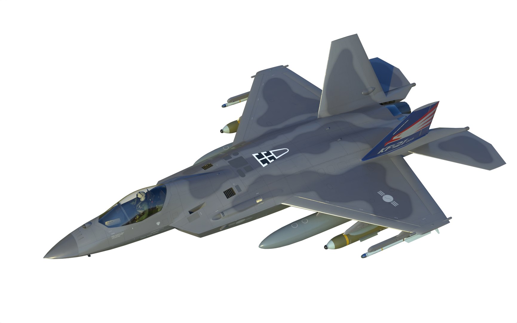 KAI KF-21 Boramae Fighter 3D - TurboSquid 2183870