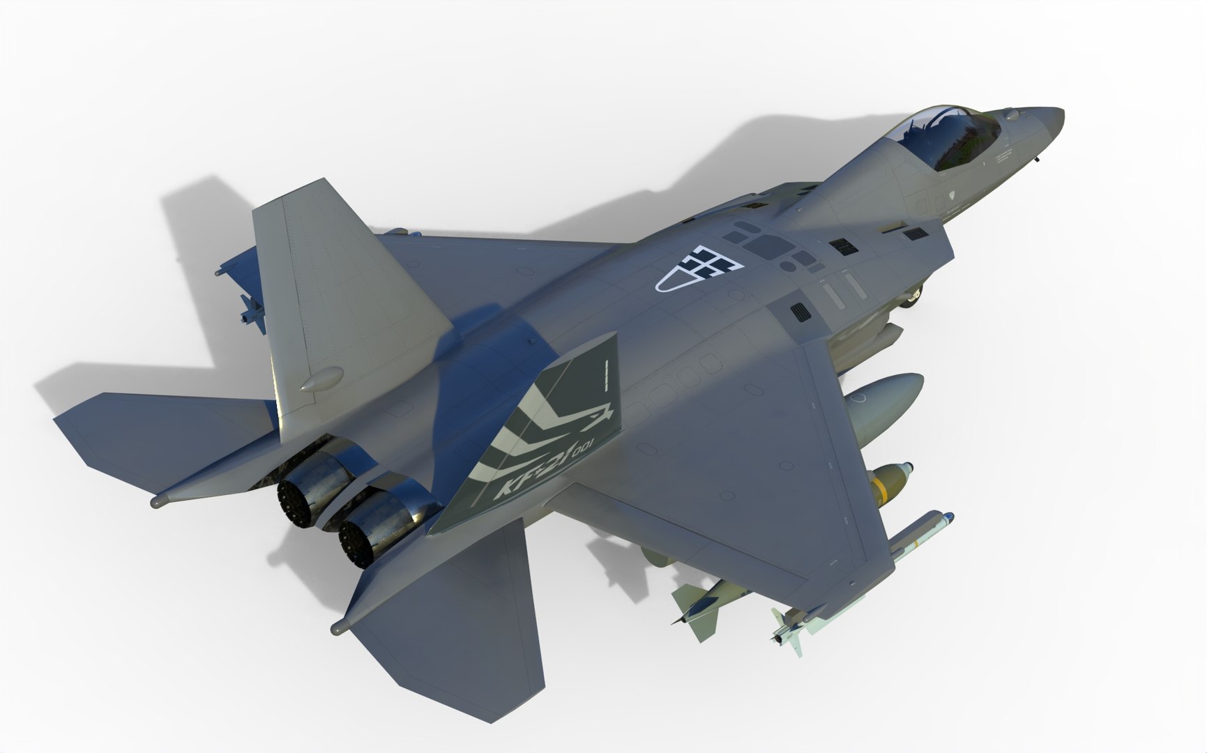 KAI KF-21 Boramae Fighter 3D - TurboSquid 2183870