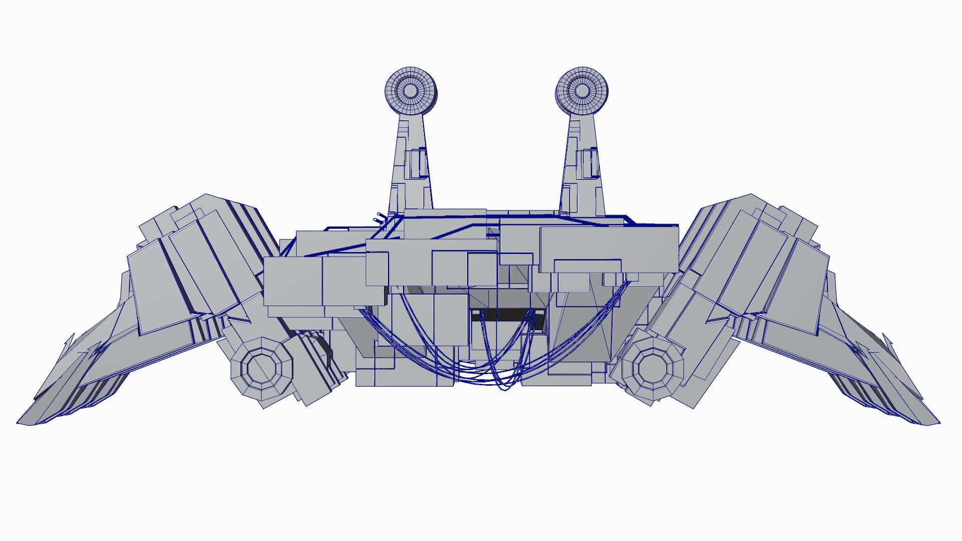 Sci Fi Creatures Crab SA-1 - Low Poly 3D Model - TurboSquid 2017625